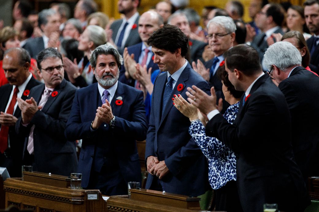 Prime Minister Justin Trudeau delivers a formal apology over the fate ...