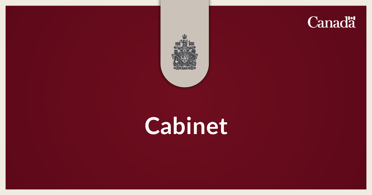 Cabinet | Prime Minister of Canada