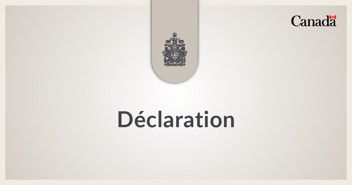 Déclaration du premier ministre Carney à l’occasion de la Journée ...