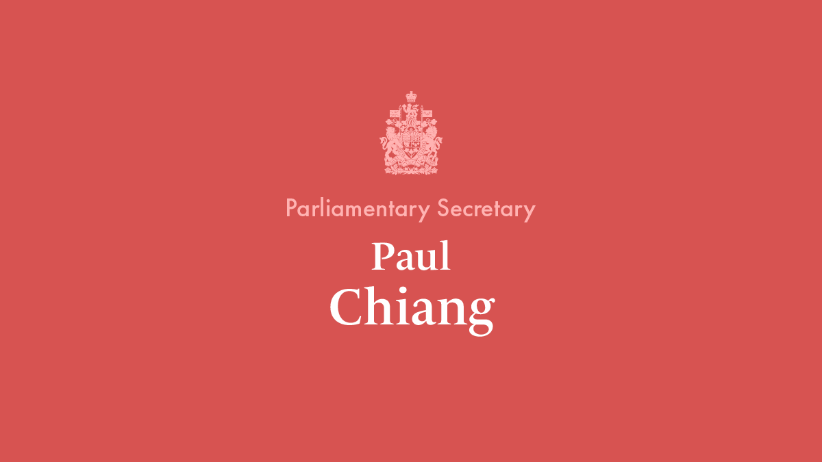 Paul Chiang | Prime Minister of Canada