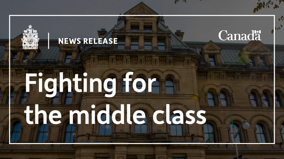 Fighting for the middle class | Prime Minister of Canada