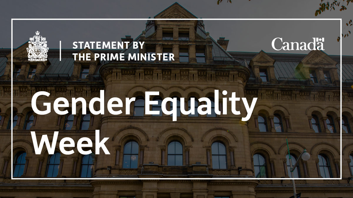 Statement By The Prime Minister For Gender Equality Week Prime