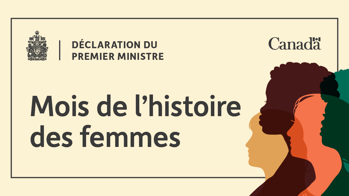 Déclaration du premier ministre à l’occasion du Mois de l’histoire des ...