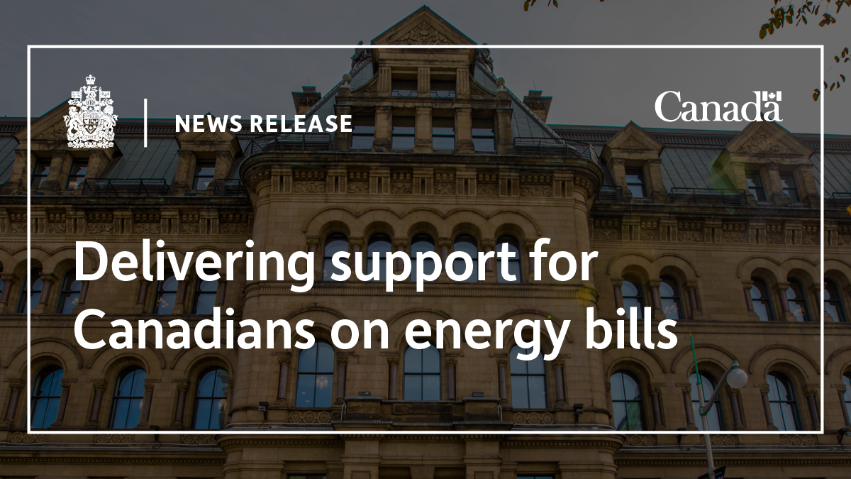 Delivering support for Canadians on energy bills | Prime Minister of Canada
