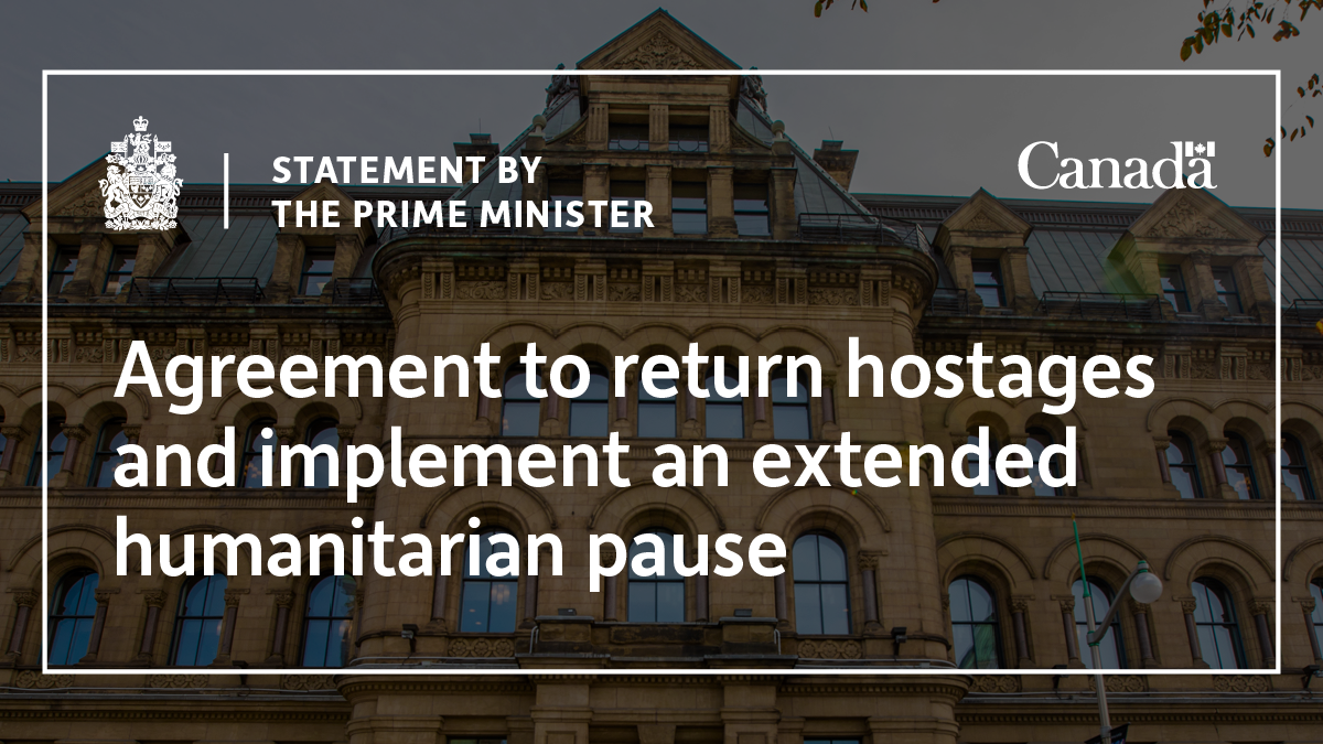 Statement by the Prime Minister on agreement to return hostages and ...