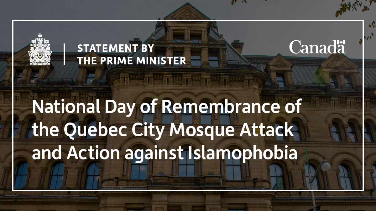 Statement by the Prime Minister on the National Day of Remembrance of ...