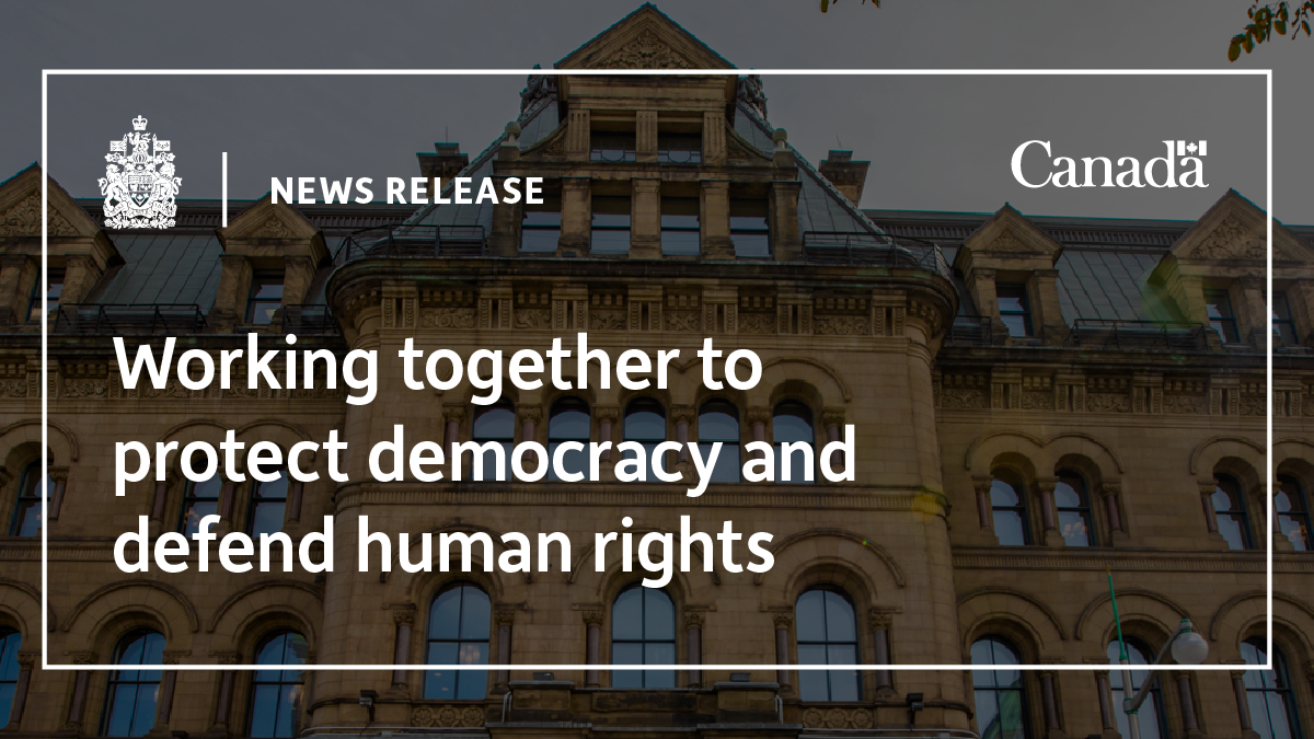 Working together to protect democracy and defend human rights | Prime ...