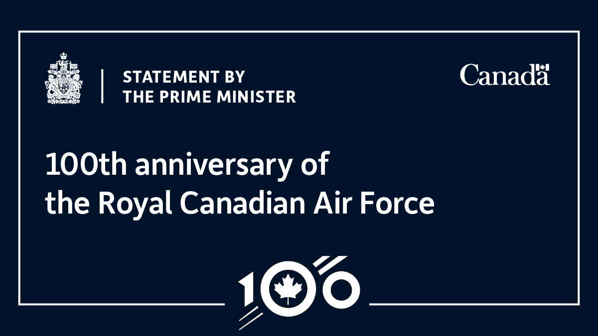Statement by the Prime Minister on the 100th anniversary of the Royal ...