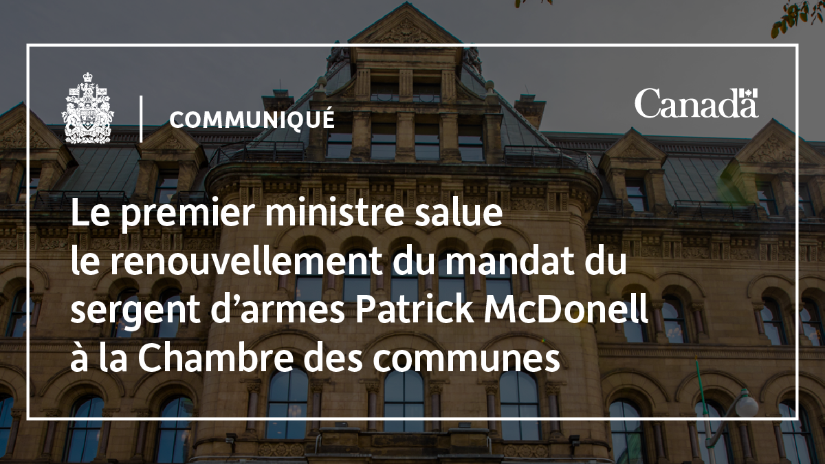 Le premier ministre salue le renouvellement du mandat du sergent d ...