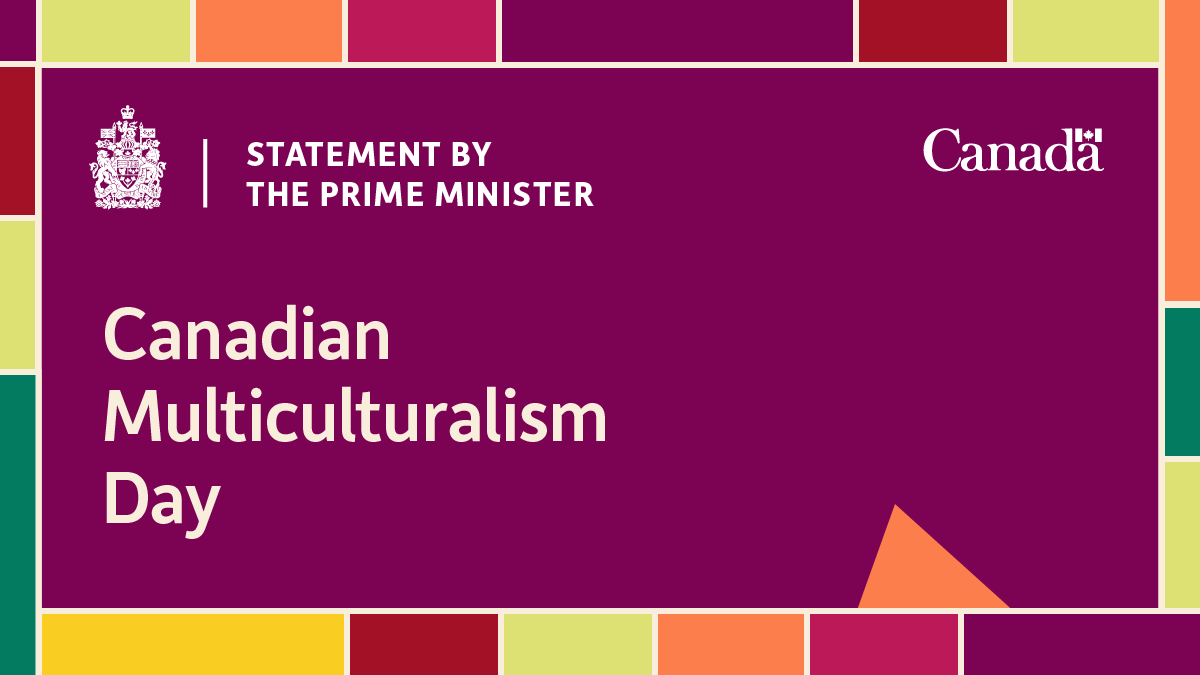 Statement by the Prime Minister on Canadian Multiculturalism Day ...
