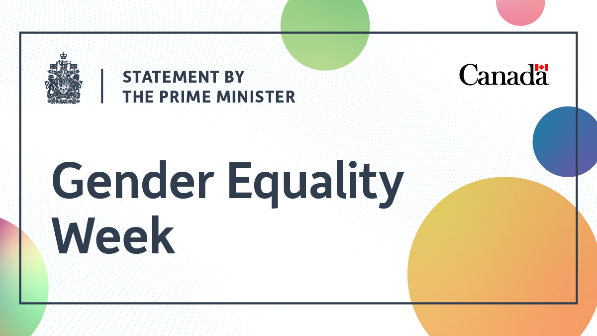 Statement by the Prime Minister on Gender Equality Week | Prime ...
