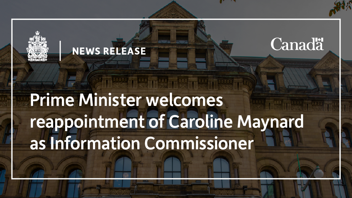 Prime Minister welcomes reappointment of Caroline Maynard as Information Commissioner | Prime ...