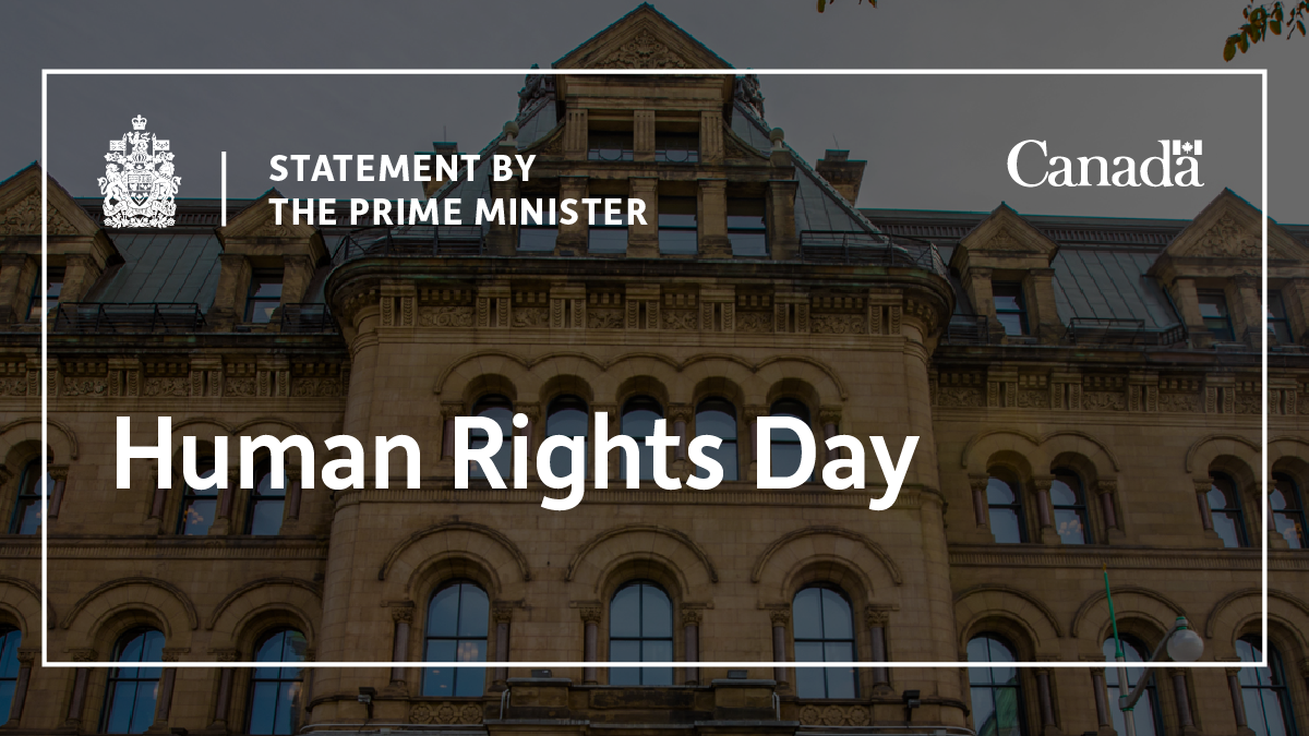 Statement by the Prime Minister on Human Rights Day | Prime Minister of ...