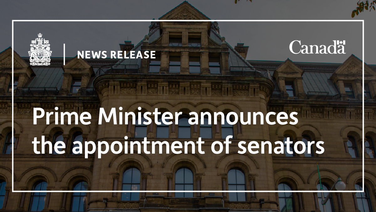 Prime Minister announces the appointment of senators | Prime Minister ...