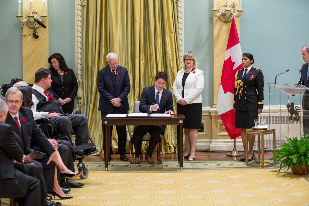 Swearing-in day | Prime Minister of Canada