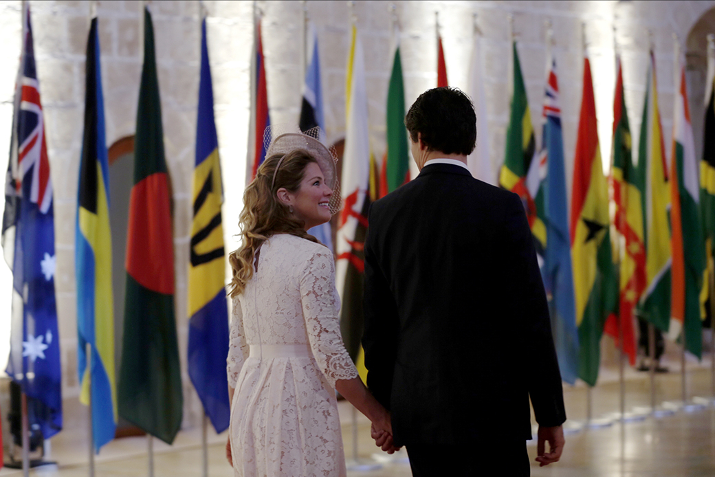 Prime Minister Justin Trudeau participates in the Commonwealth Heads of ...