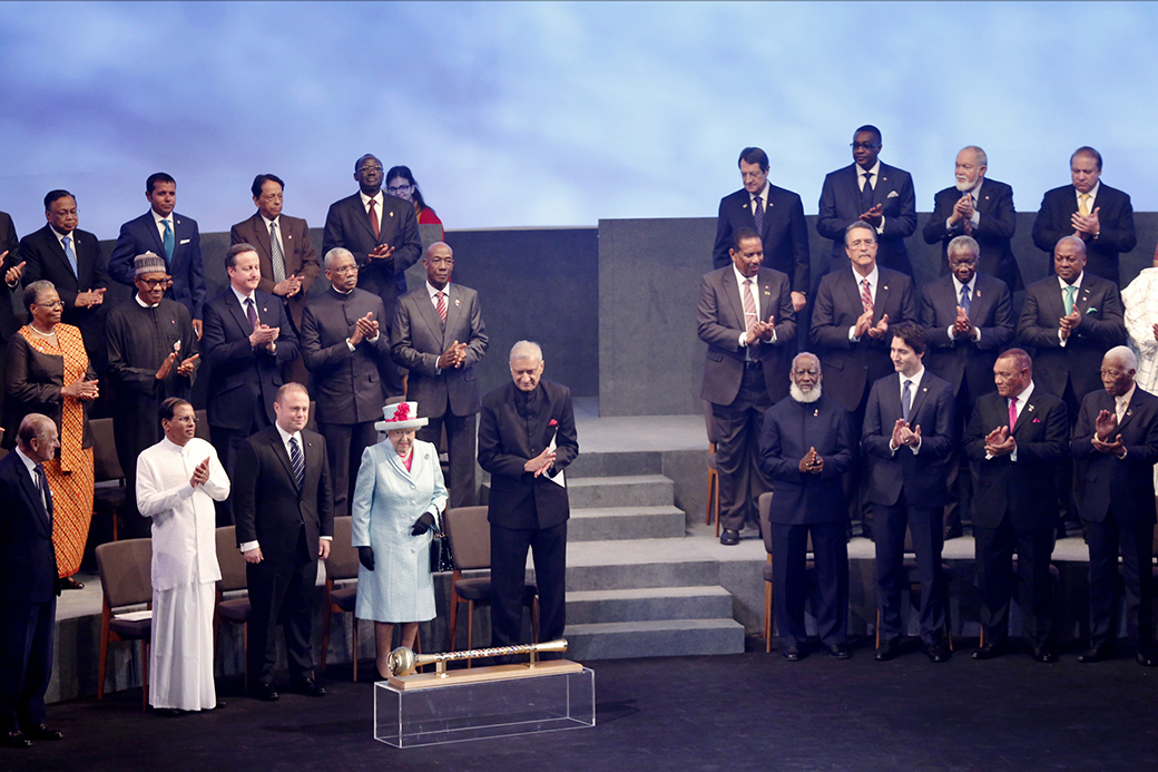 Prime Minister Justin Trudeau participates in the Commonwealth Heads of ...