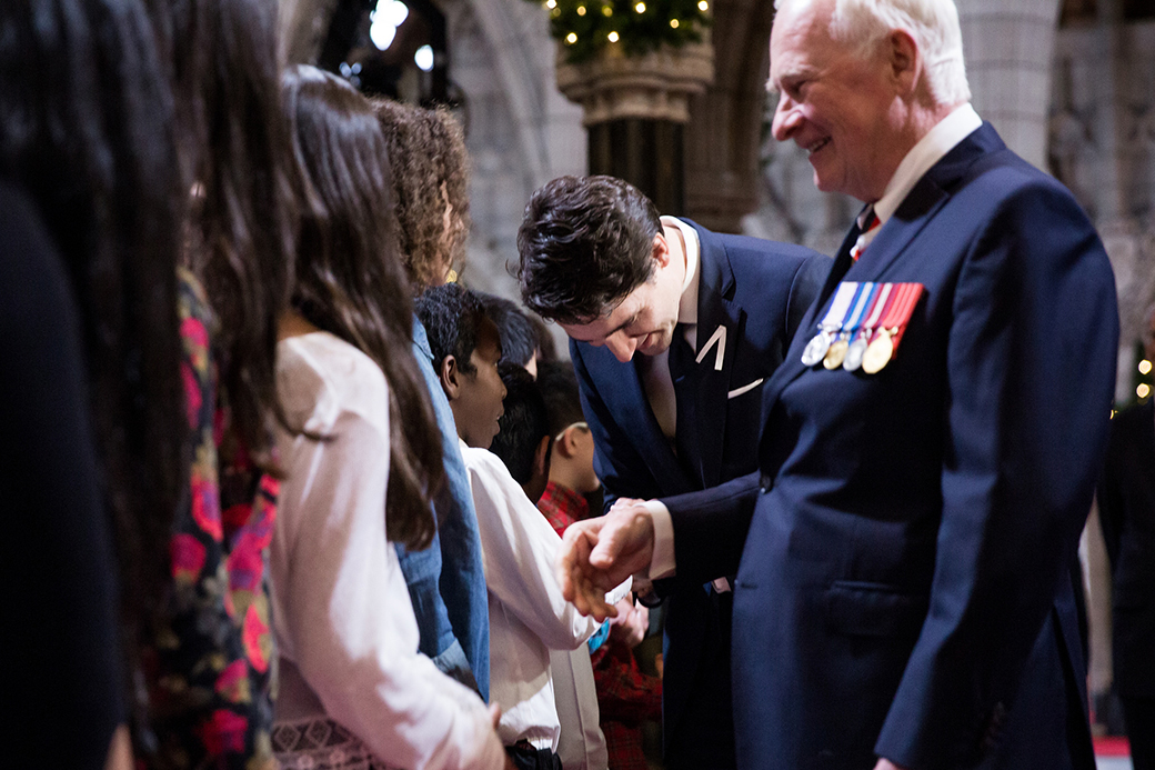 Prime Minister Justin Trudeau participates in the Speech from the ...
