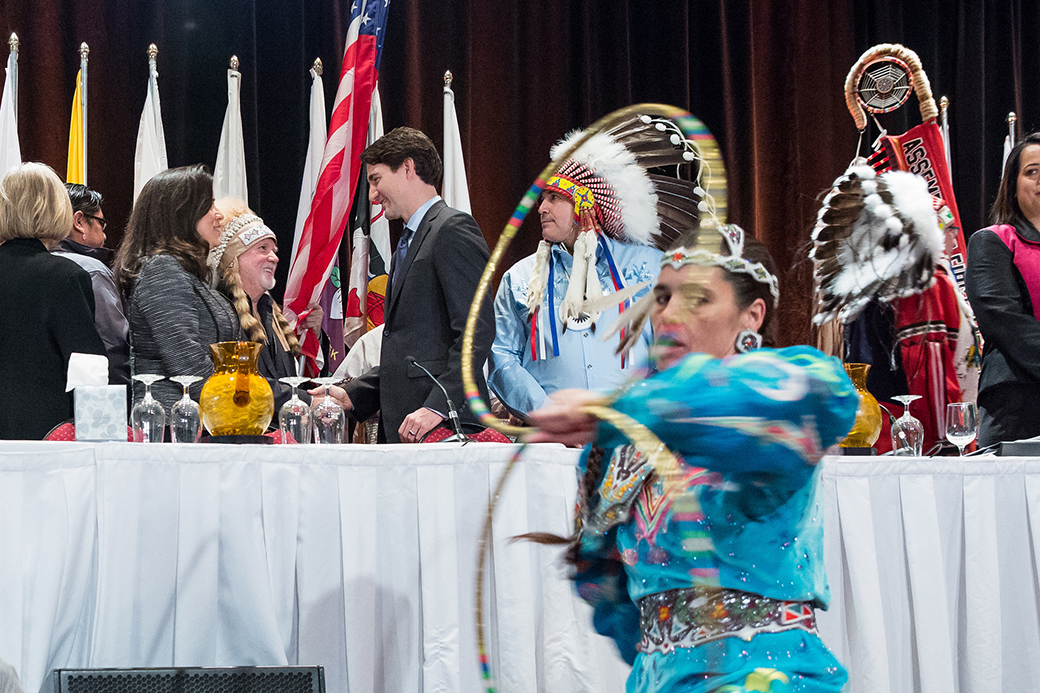 Prime Minister Justin Trudeau attends the Assembly of First Nations ...