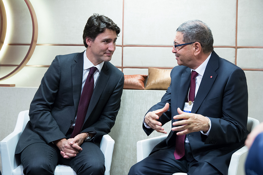 Prime Minister Justin Trudeau attends the World Economic Forum (WEF) in ...