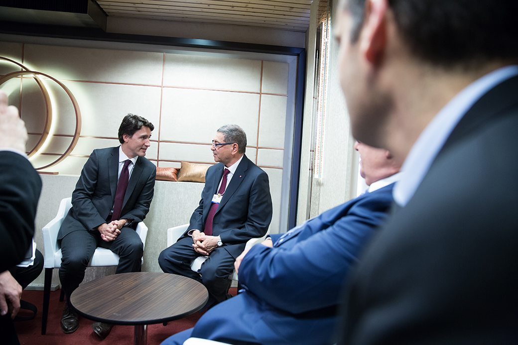 Prime Minister Justin Trudeau attends the World Economic Forum (WEF) in ...