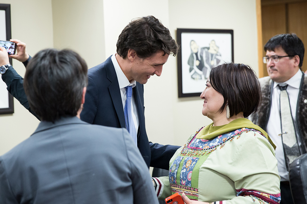 Prime Minister Justin Trudeau meets with Inuit Leaders in Ottawa ...