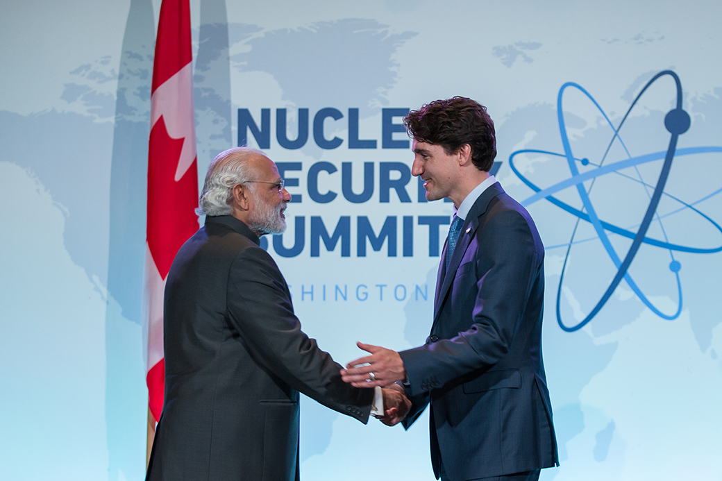 Prime Minister Justin Trudeau attends the 2016 Nuclear Security Summit ...