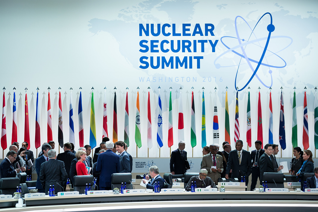 Prime Minister Justin Trudeau attends the 2016 Nuclear Security Summit in Washington, D.C ...