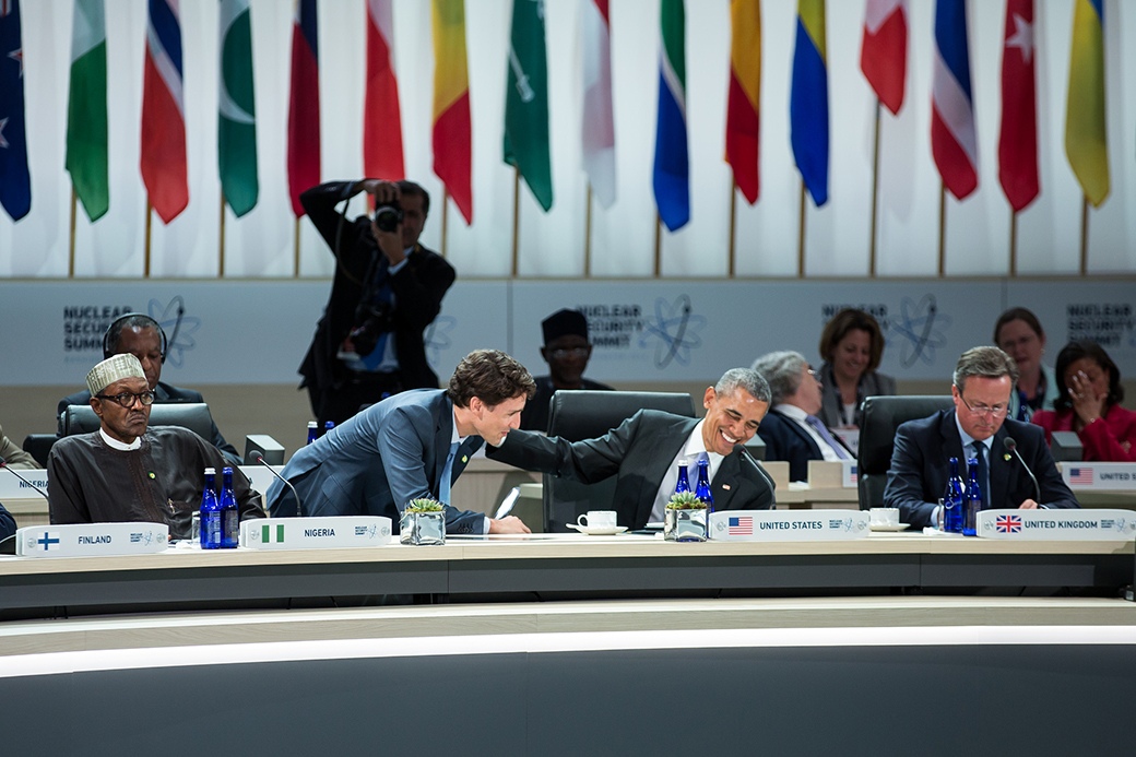 Prime Minister Justin Trudeau attends the 2016 Nuclear Security Summit ...