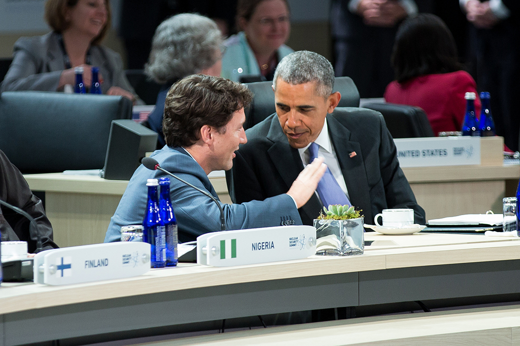 Prime Minister Justin Trudeau attends the 2016 Nuclear Security Summit ...