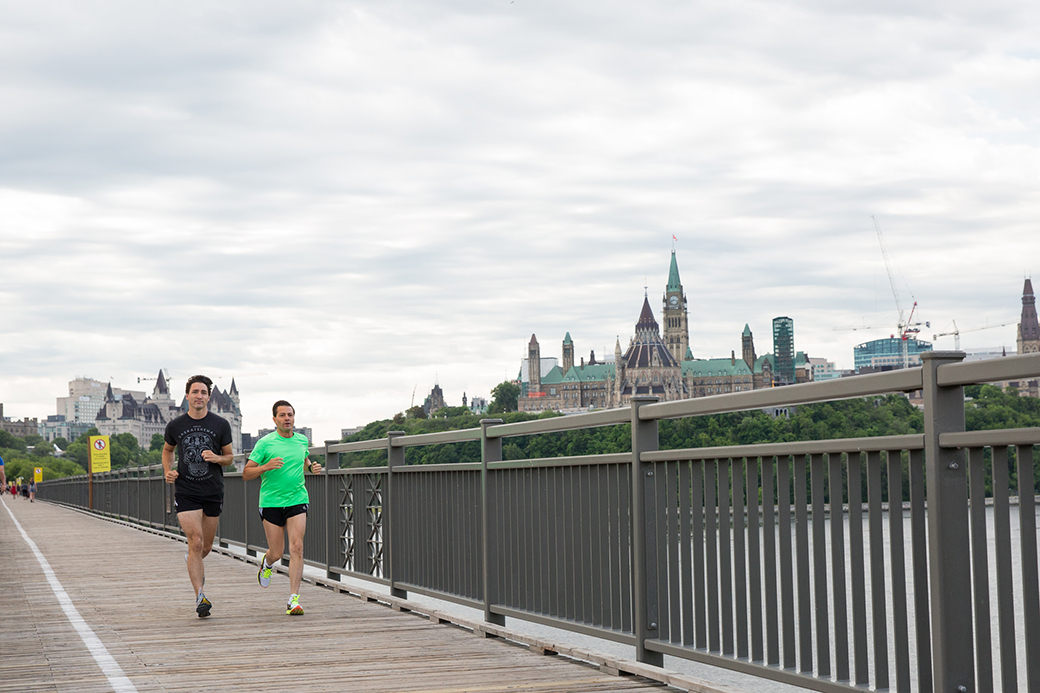 Prime Minister Justin Trudeau and President Enrique Peña Nieto go for a ...