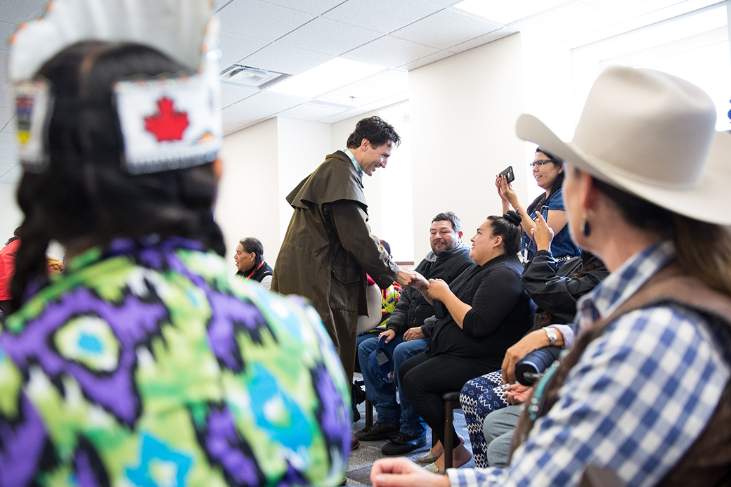 Prime Minister Justin Trudeau attends the 2016 Calgary Stampede