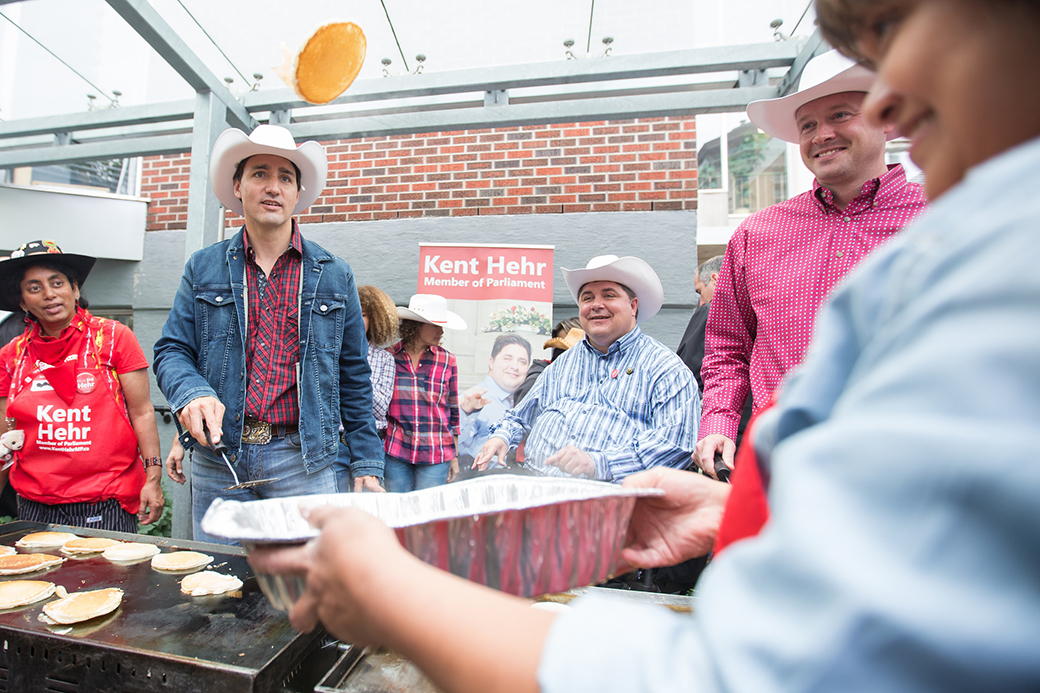 Prime Minister Justin Trudeau attends Minister Kent Hehr’s Stampede ...