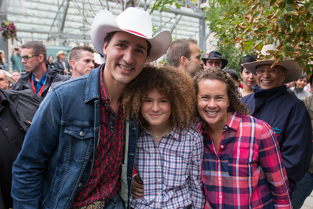 Prime Minister Justin Trudeau attends Minister Kent Hehr’s Stampede ...