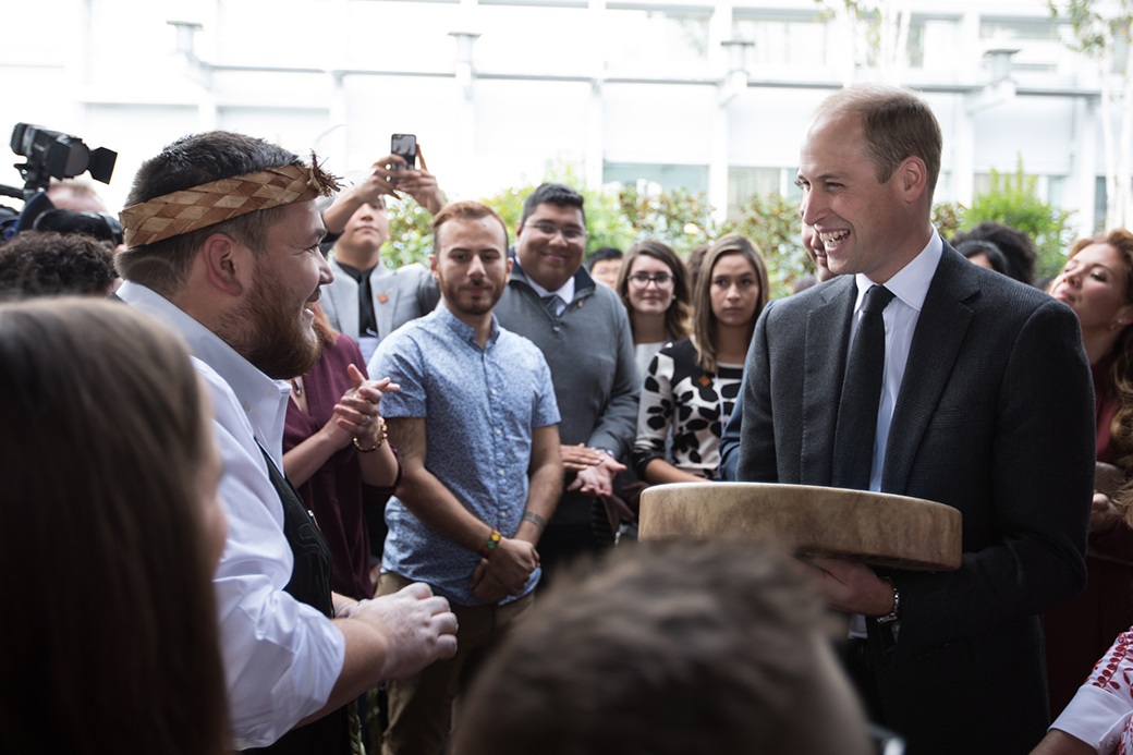 Prime Minister Trudeau, Mrs. Grégoire Trudeau and Their Royal ...