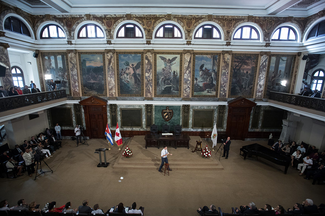 Prime Minister Justin Trudeau makes first official visit to Cuba: Day 2