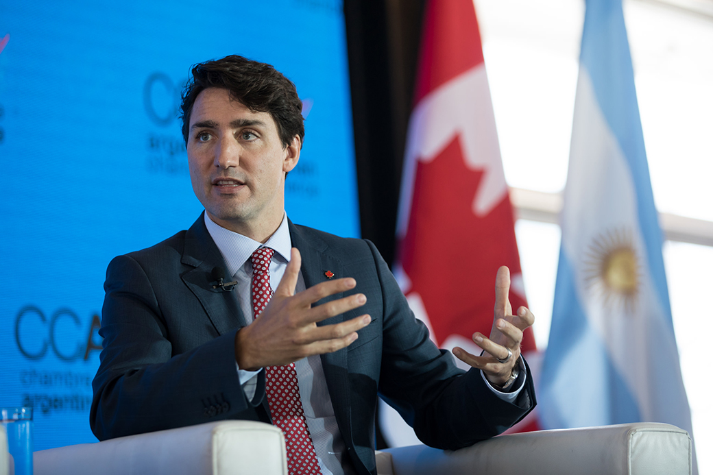 Prime Minister Justin Trudeau makes first official visit to Argentina ...