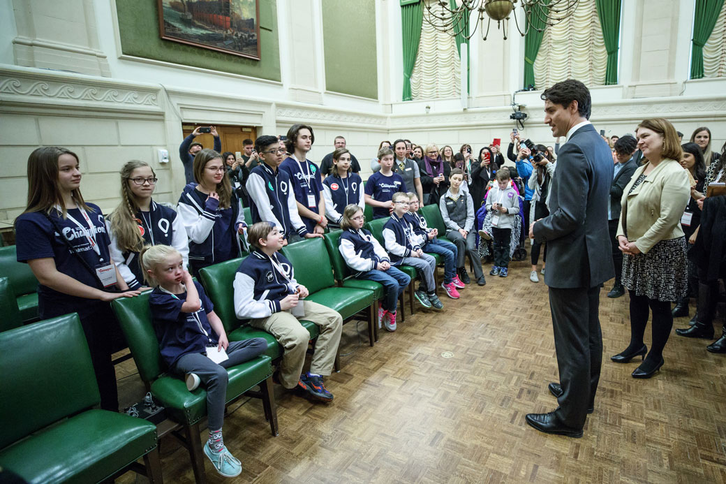 Prime Minister Justin Trudeau meets with Children’s Miracle Network ...
