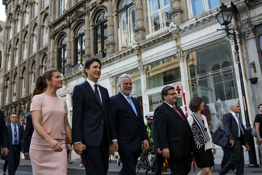 Prime Minister Justin Trudeau, Sophie Grégoire Trudeau, Premier ...