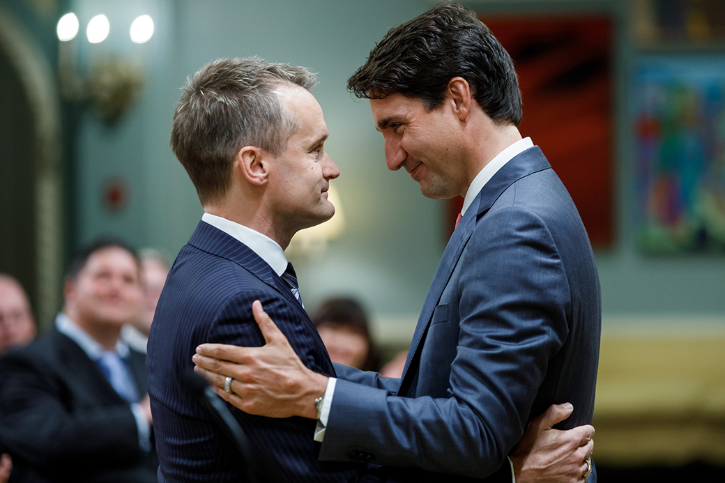 Prime Minister Justin Trudeau Attends The Swearing In Ceremony For Cabinet Ministers At Rideau