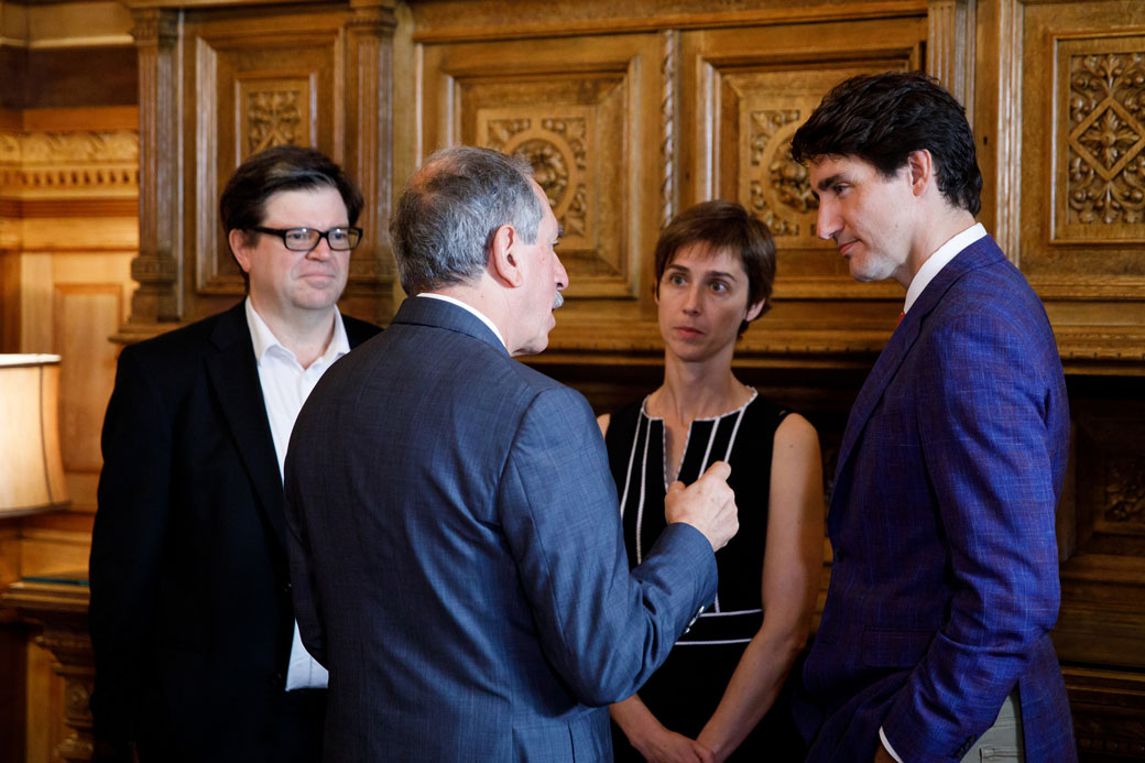 Prime Minister Justin Trudeau meets with Facebook, McGill faculty and ...