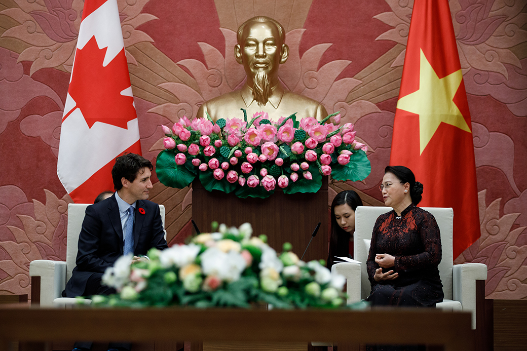 Prime Minister Justin Trudeau meets with Nguyễn Thị Kim Ngân, Chair of ...