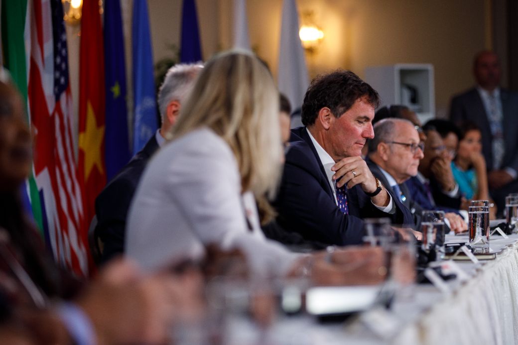 Prime Minister Justin Trudeau participates in the G7 Working Session ...