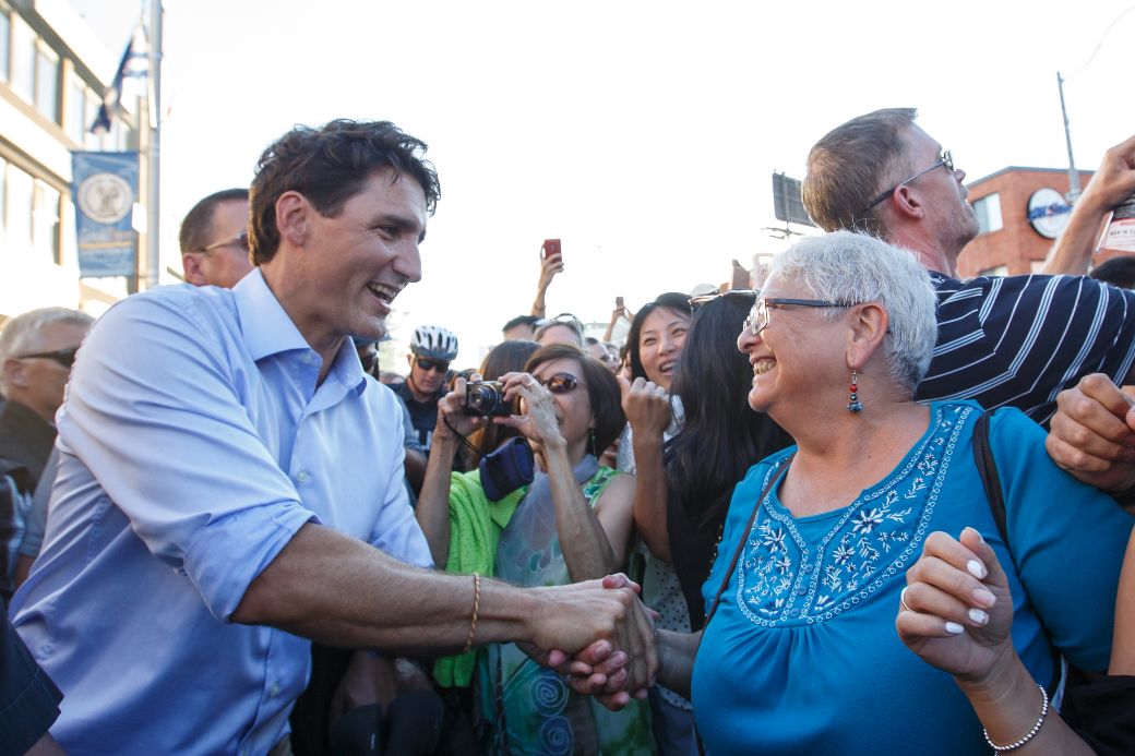 Prime Minister Justin Trudeau attends the opening ceremonies for the ...