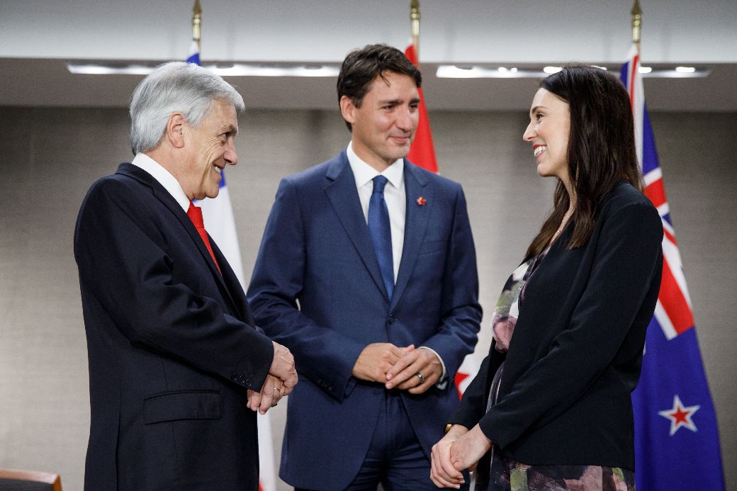 Prime Minister Justin Trudeau meets with the Prime Minister of New ...