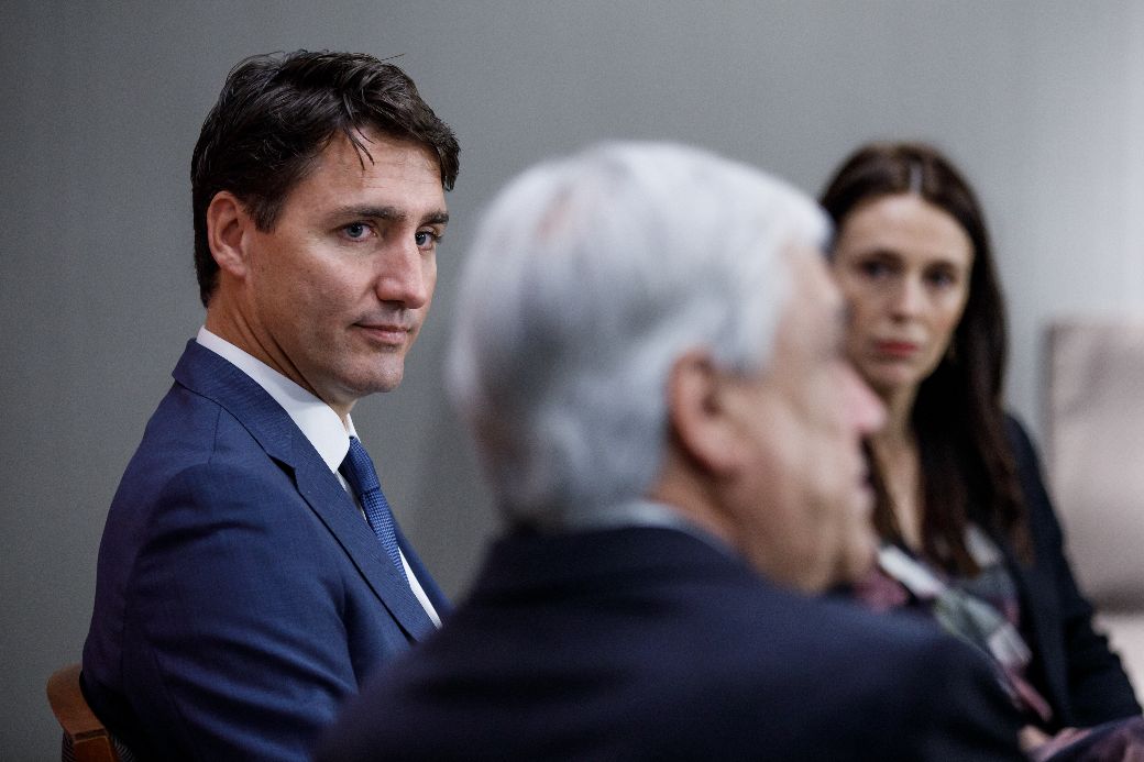 Prime Minister Justin Trudeau meets with the Prime Minister of New ...