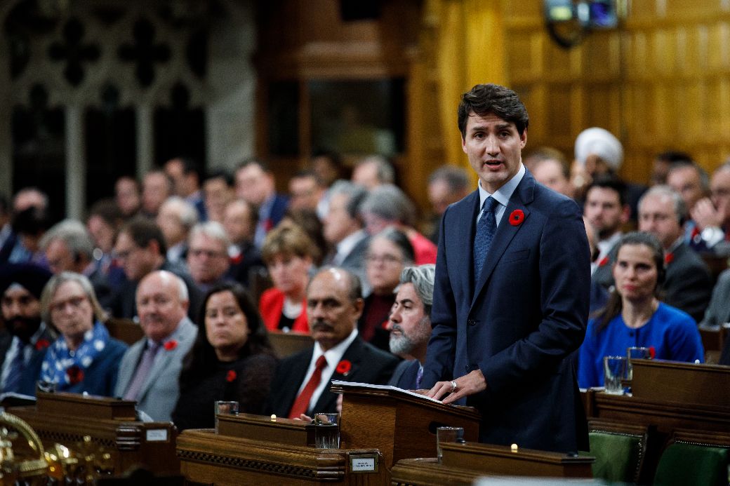 Prime Minister Justin Trudeau delivers a formal apology over the fate ...