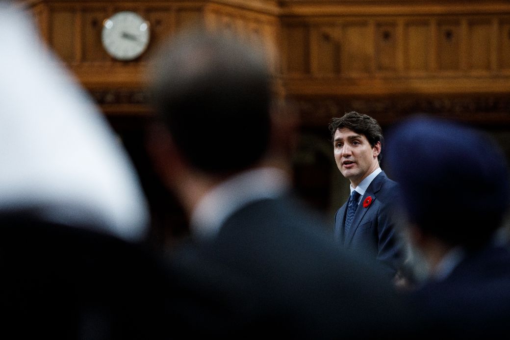 Prime Minister Justin Trudeau delivers a formal apology over the fate ...