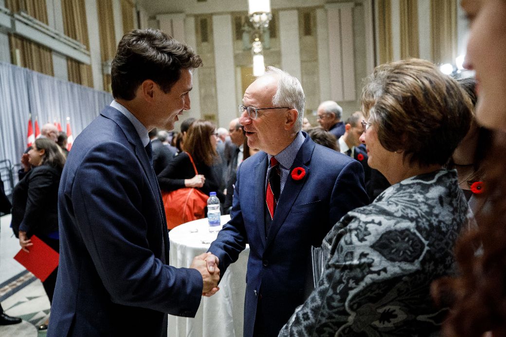 Prime Minister Justin Trudeau meets with survivors and descendants of ...