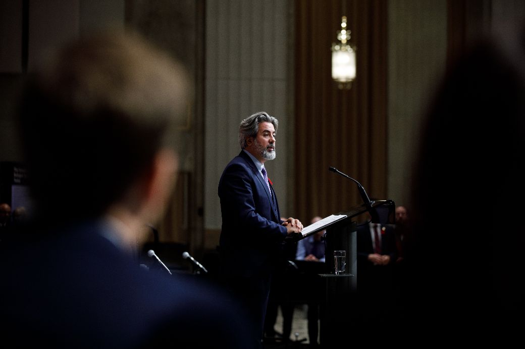 Prime Minister Justin Trudeau meets with survivors and descendants of ...